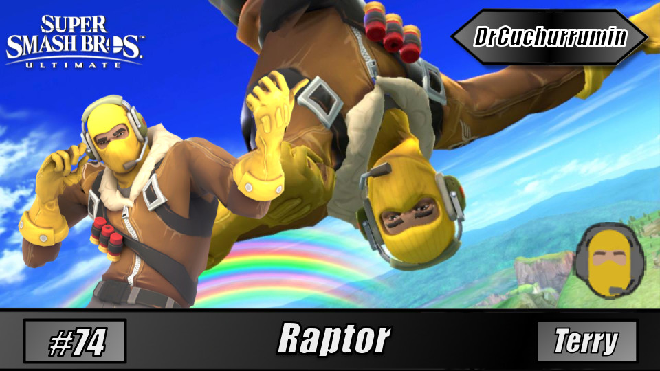 Raptor from Fortnite as Terry Mod for Super Smash Bros. Ultimate | SSBU ...