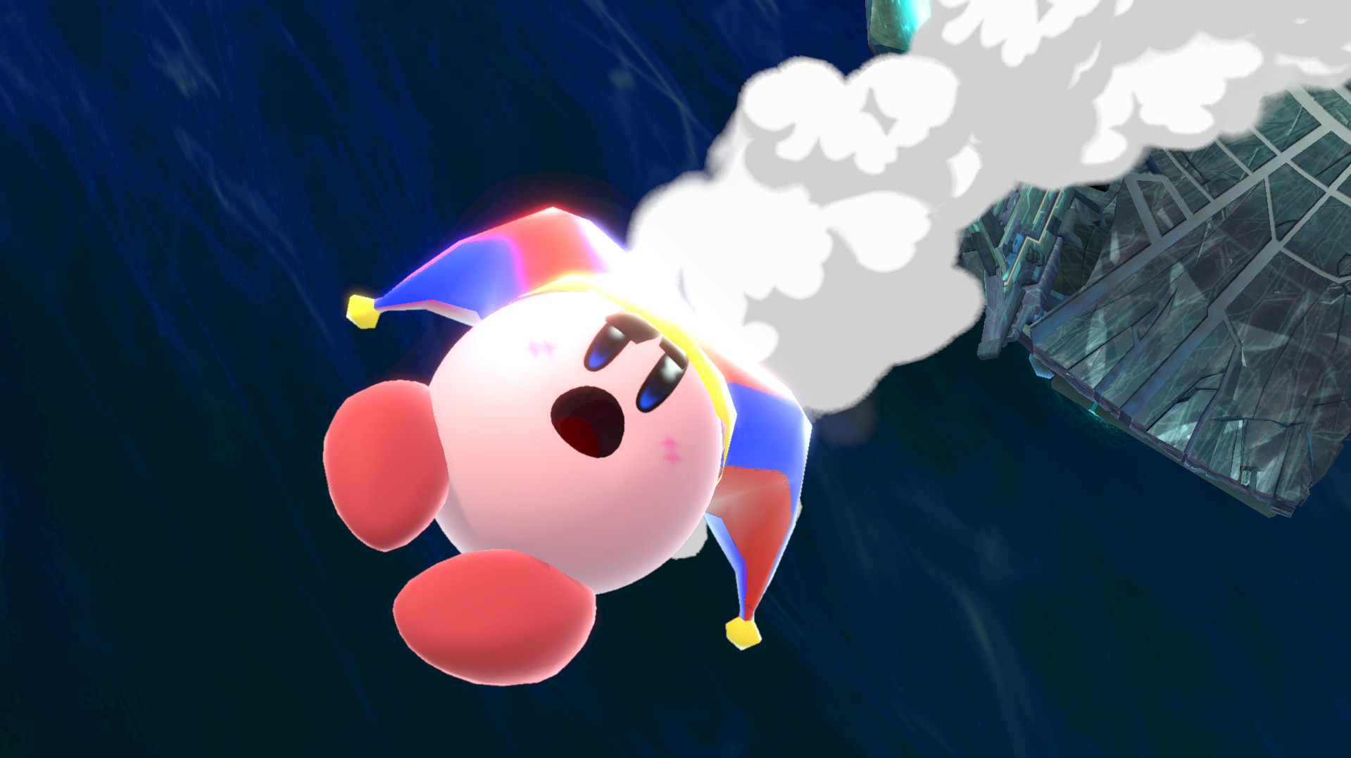 Kirby With A Pomni Hat Mod For Super Smash Bros Ultimate Ssbu Mods