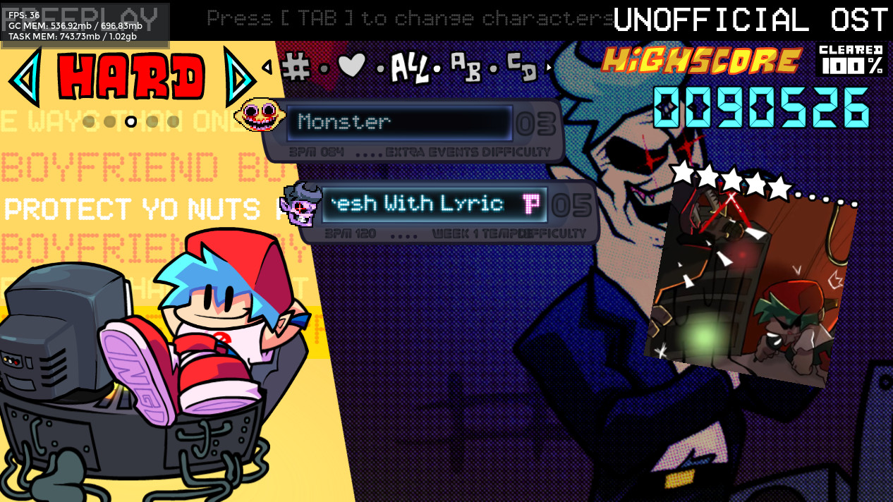 FRESH WITH LYRICS [NicoisNXXT] Mod for Friday Night Funkin' | FNF Mods