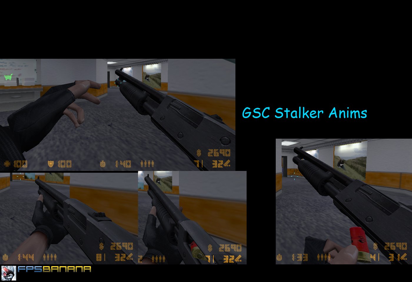 Stalker W1300 Retextured Mod for Counter-Strike: Condition Zero | CS:CZ ...