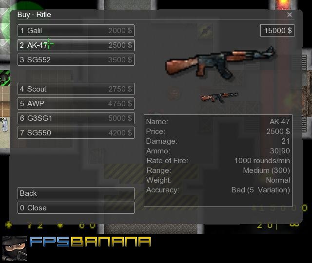 CS2D AK-47 Reskins [CS2D] [Mods]