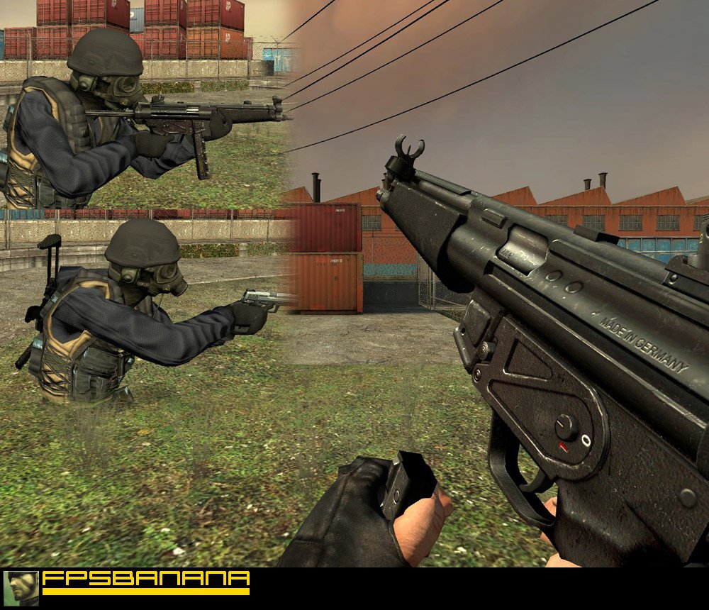 Stalker MP5 / TS skin [Counter-Strike: Source] [Mods]