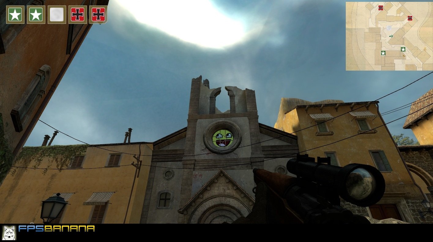 AWSM Avalanche church window! Mod for Day of Defeat: Source | DoD:S Mods