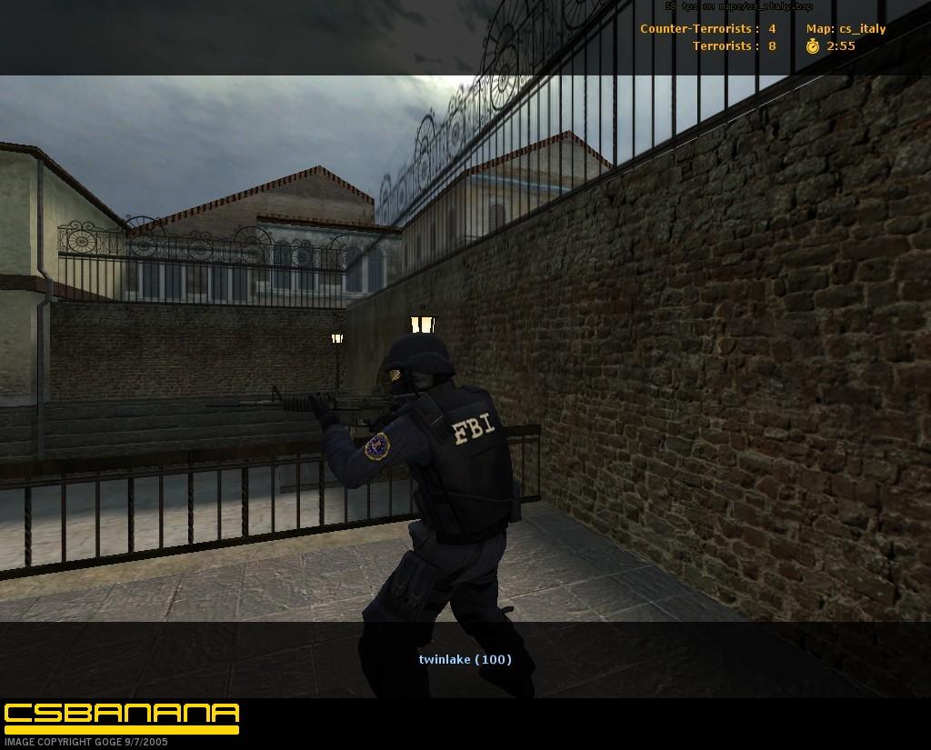GoGe's FBI (1st Skin) [Counter-Strike: Source] [Mods]