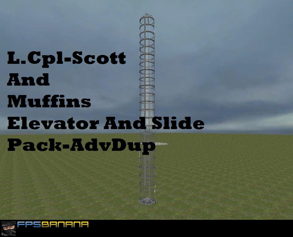 Elevator And Slide Pack Mod for Garry's Mod | GMod Mods