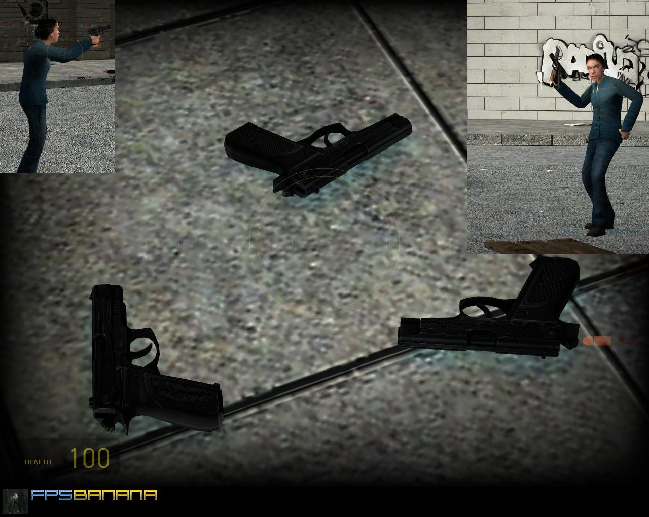 Fort 12 Pistol [Half-Life 2] [Mods]