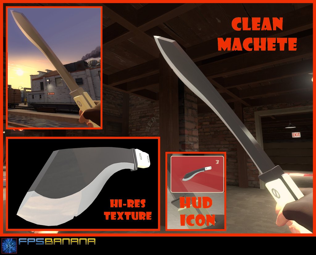 3 Machetes Mod for Team Fortress 2 | TF2 Mods