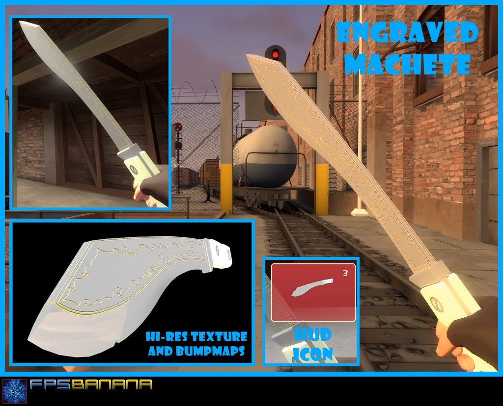 3 Machetes Mod for Team Fortress 2 | TF2 Mods