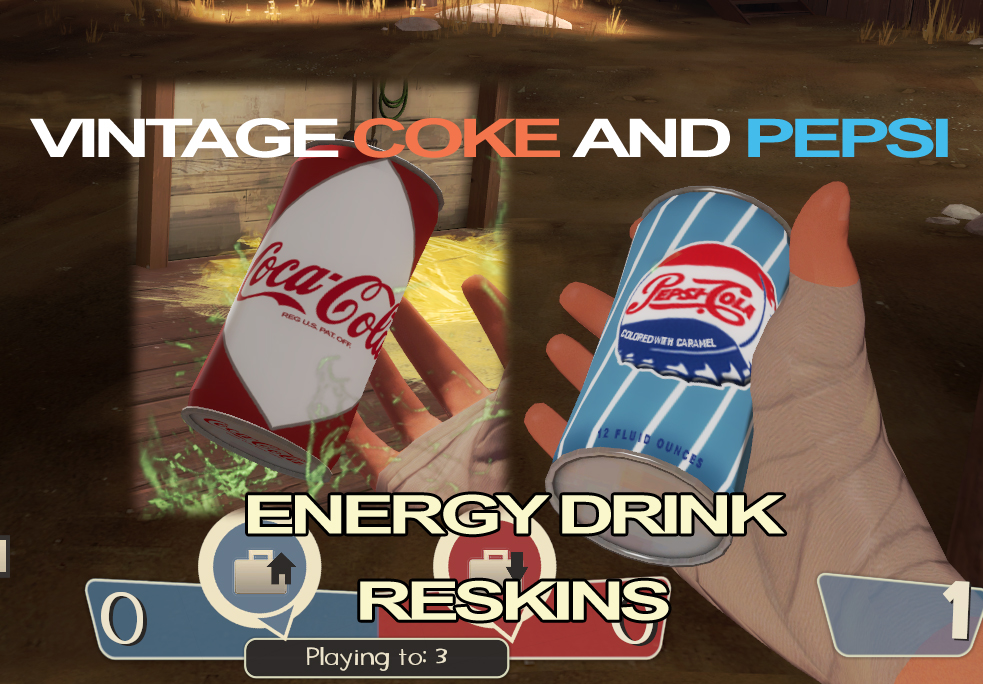 Classic Coke and Pepsi*Update* [Team Fortress 2] [Mods]