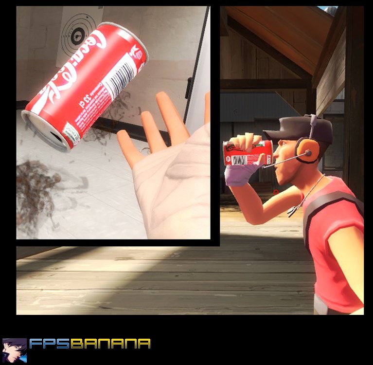 Coke n Pepsi Bonk +PARTICLES Mod for Team Fortress 2 | TF2 Mods