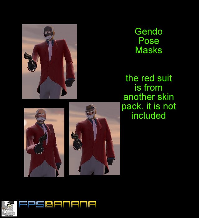 Gendo Pose Masks Mod for Team Fortress 2 | TF2 Mods
