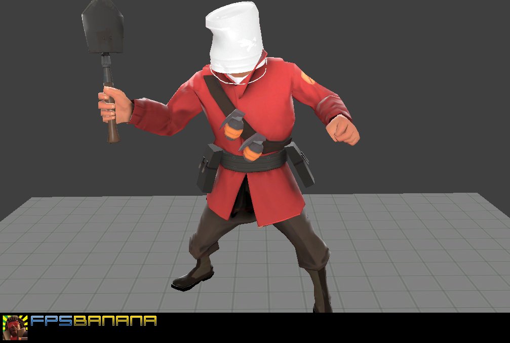 Soldier Bucket Helmet Mod for Team Fortress 2 | TF2 Mods