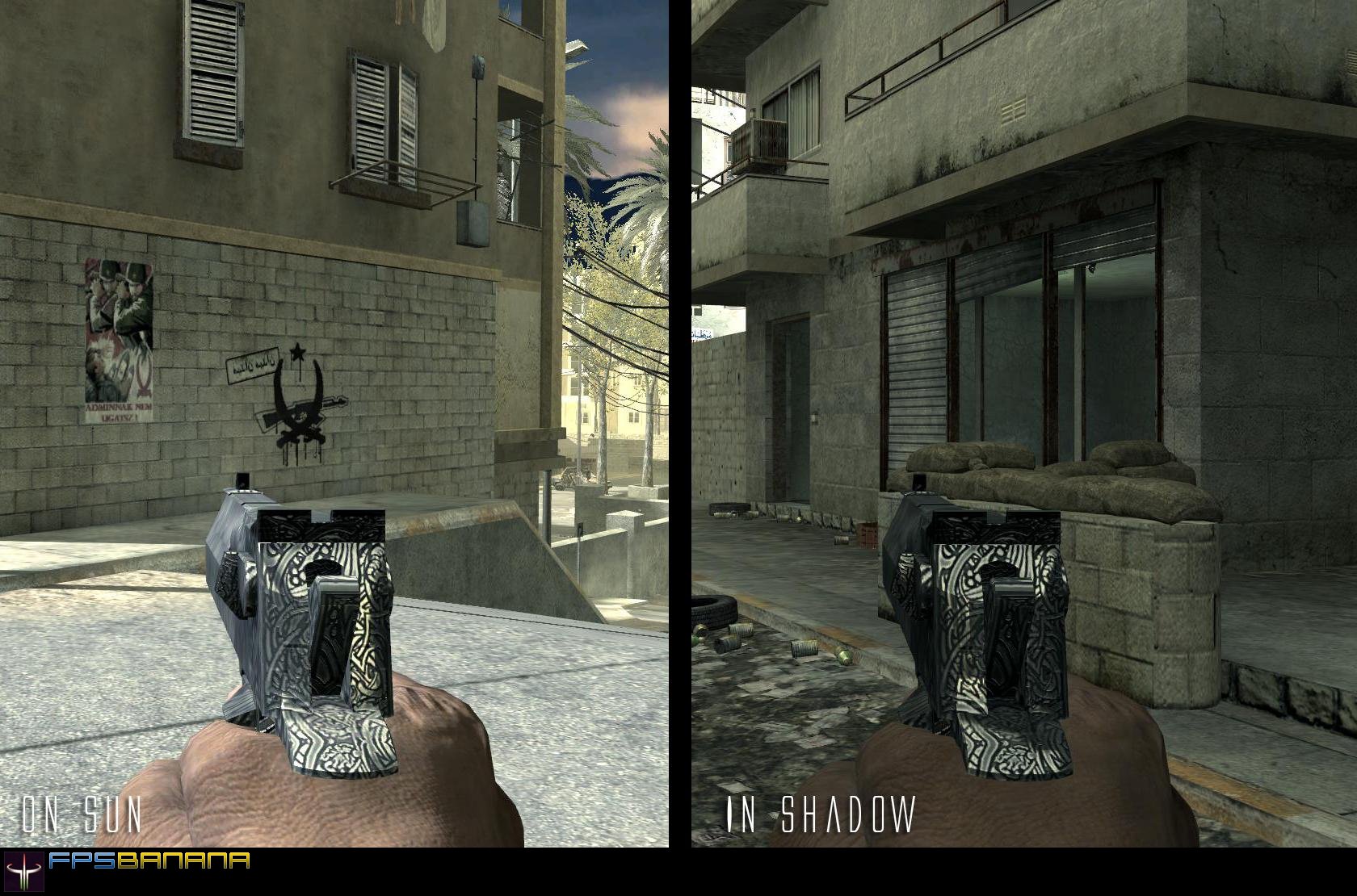 Ornate Desert Eagle Mod for Call of Duty 4: Modern Warfare | CoD4 Mods