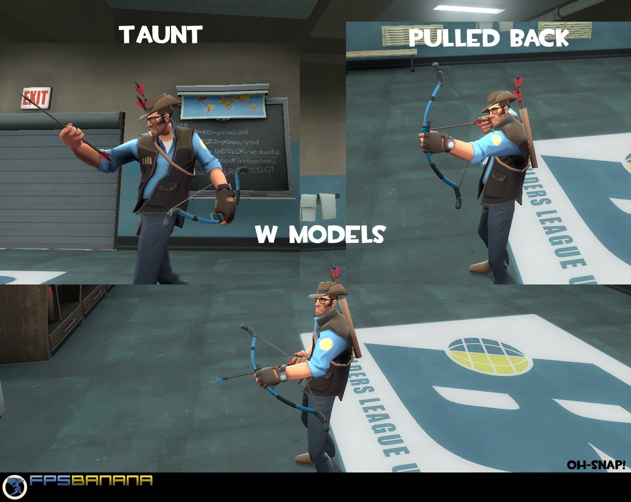 RuneScape Magic Bow+Rune Arrow [Team Fortress 2] [Mods]