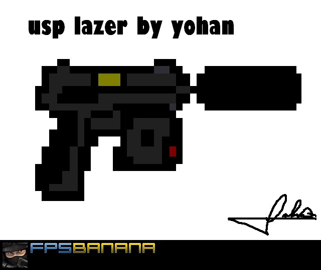 usp a lazer para cs2d [CS2D] [Mods]