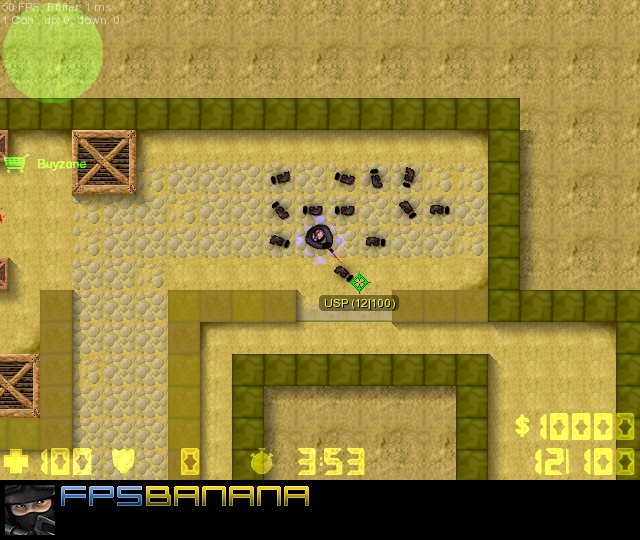 usp a lazer para cs2d [CS2D] [Mods]