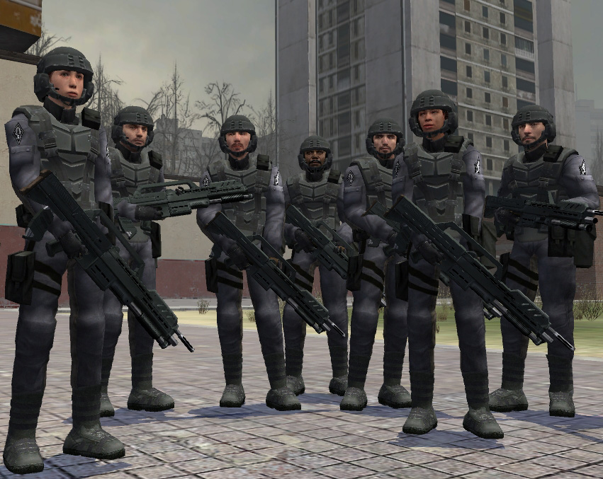 Starship Troopers MI Ragdolls Mod for Garry's Mod | GMod Mods