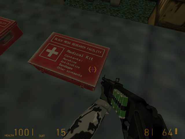 Killer medkit retexture Mod for Half-Life | HL Mods