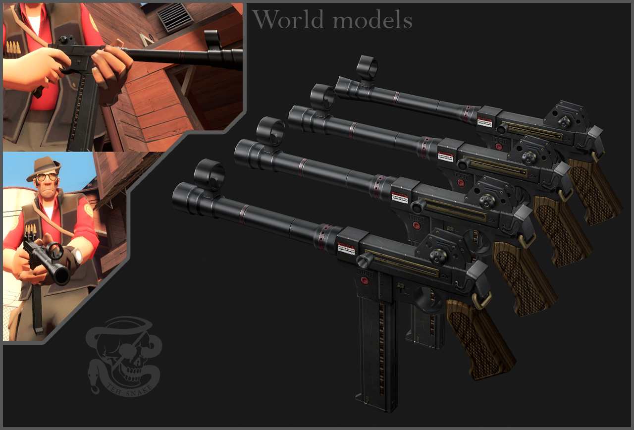 SMG retexture Mod for Team Fortress 2 | TF2 Mods
