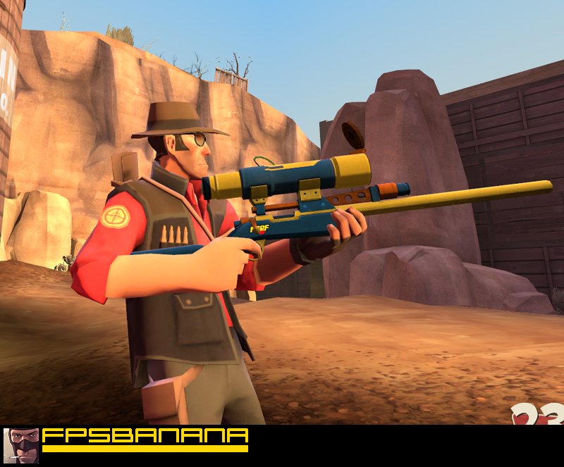 Nerf Sniper Rifle Mod for Team Fortress 2 | TF2 Mods