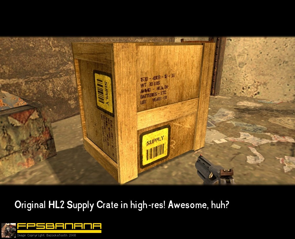BazookaTooth's Supply Crate Mod for Half-Life 2 | HL2 Mods