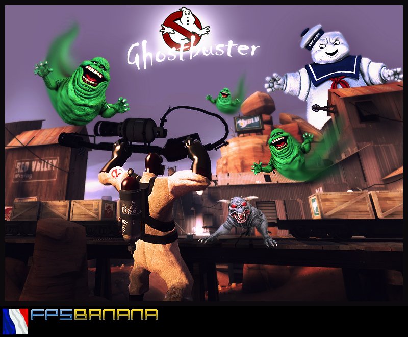 Hi-res Ghostbuster Pyro Skin [Team Fortress 2] [Mods]