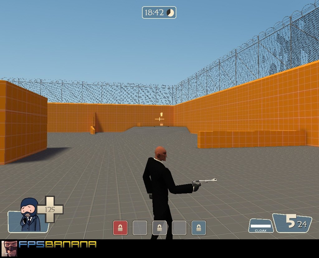 Black Maskless Spy *FIX* [Team Fortress 2] [Mods]