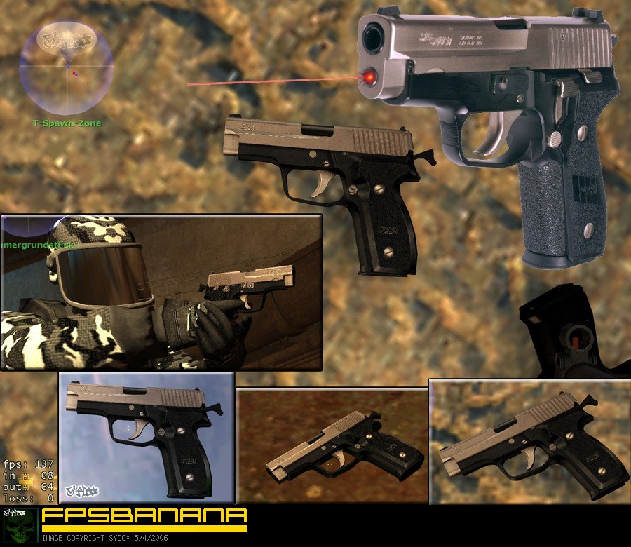 LaserdoT P228 Mod for Counter-Strike: Source | CS:S Mods
