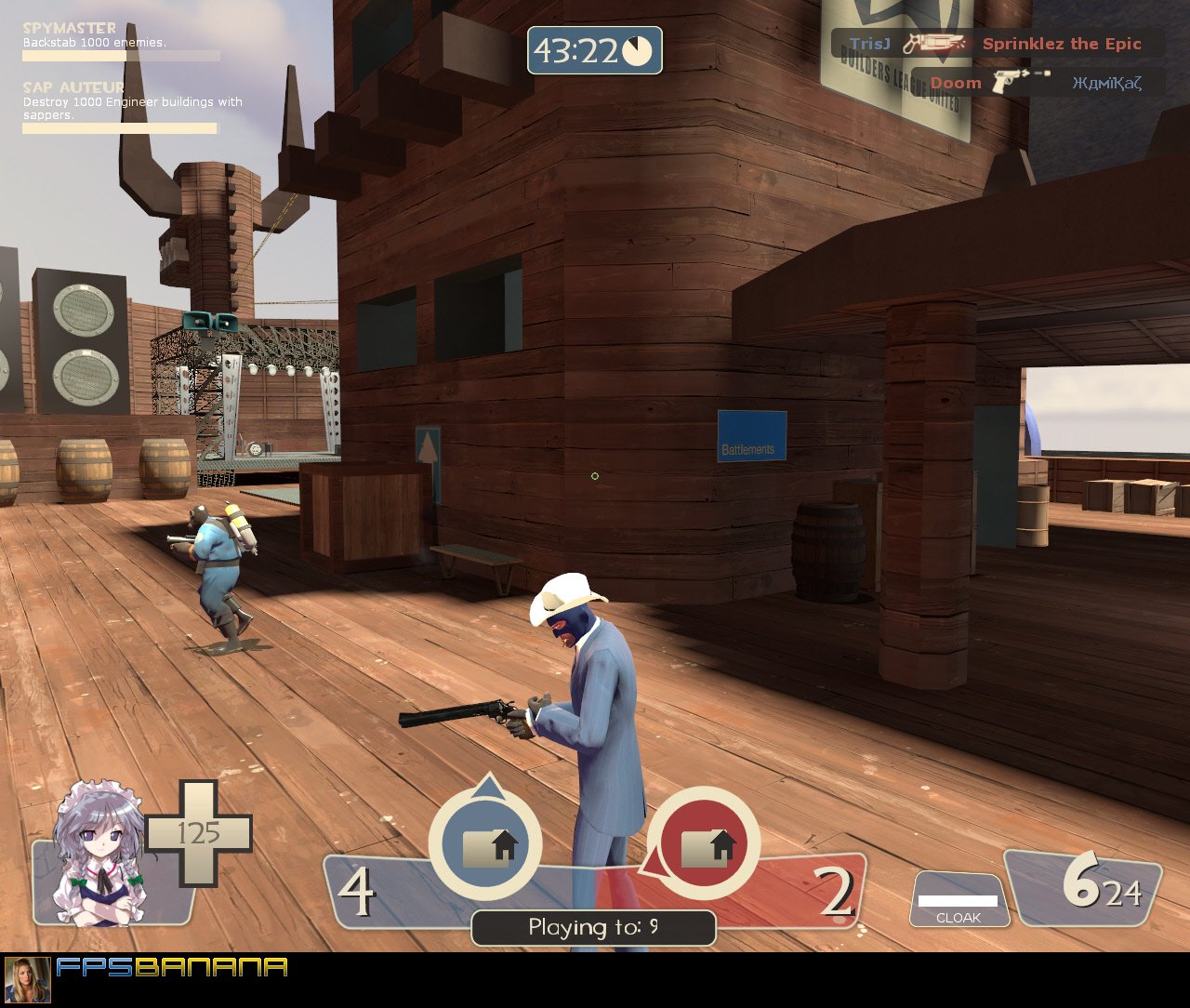 Spy's New Cowboy Hat Mod for Team Fortress 2 | TF2 Mods