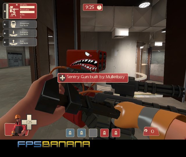 Sentry Shark Face [Team Fortress 2] [Mods]