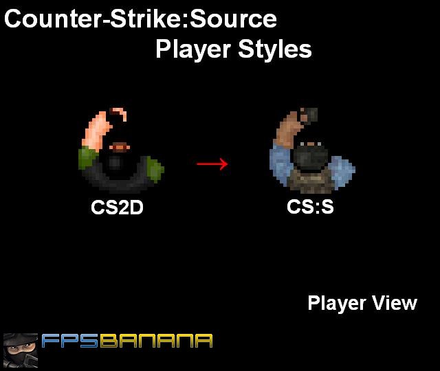 CS Source Player Pack [CS2D] [Mods]