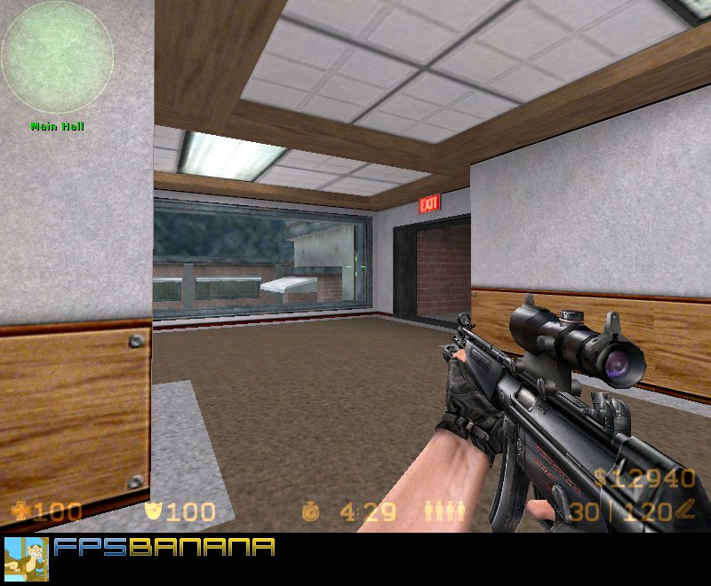 MP5 With Scope Mod for Counter-Strike: Condition Zero | CS:CZ Mods