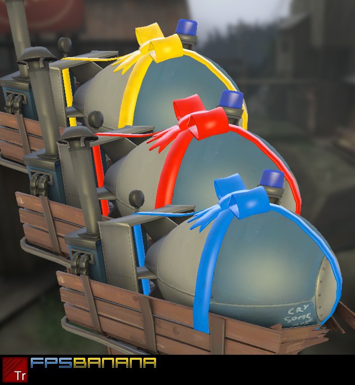Payload cart with a ribbon Mod for Team Fortress 2 | TF2 Mods