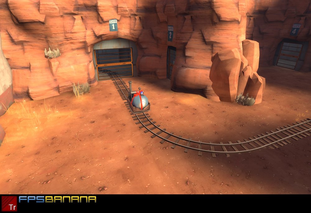 Payload cart with a ribbon Mod for Team Fortress 2 | TF2 Mods