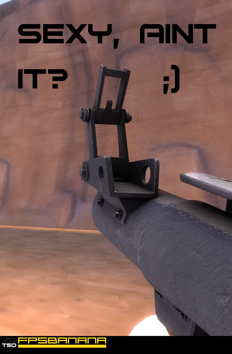 Beat-up High Res Phonged RL Mod for Team Fortress 2 | TF2 Mods