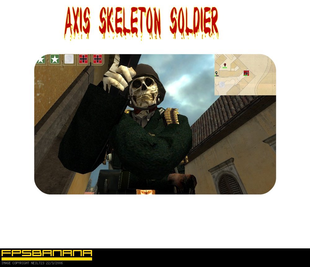 Axis Skeleton Soldier Mod for Day of Defeat: Source | DoD:S Mods