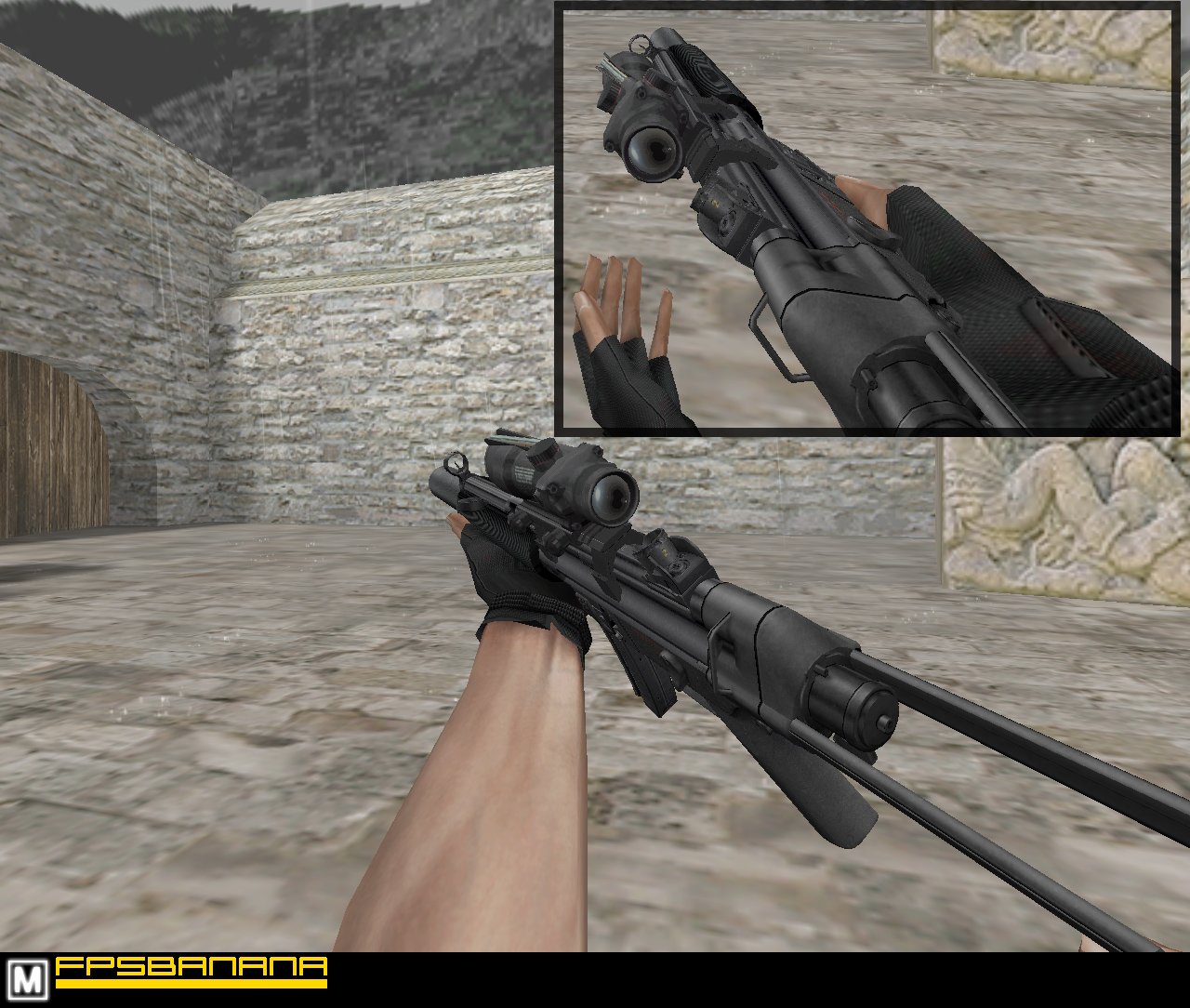 SpecOps HK MP5SD Tactical [Counter-Strike: Condition Zero] [Mods]