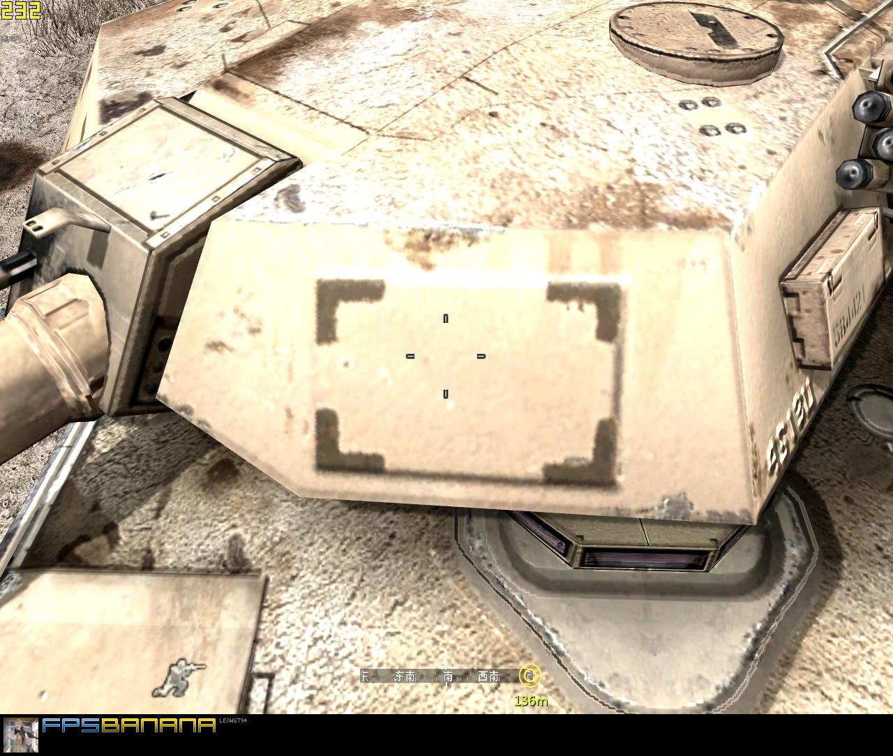 leowgt94's M1A2 Abrams Reskin Mod for Call of Duty 4: Modern Warfare ...