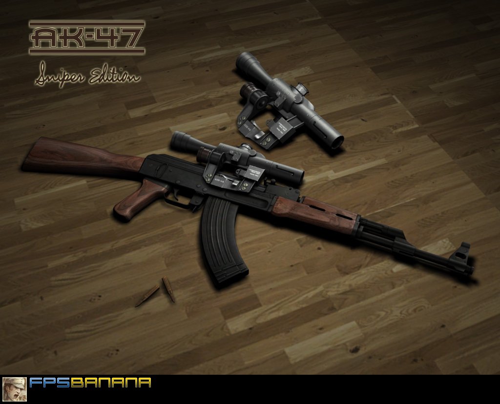 AK-47 Sniper Edition [Counter-Strike: Source] [Mods]