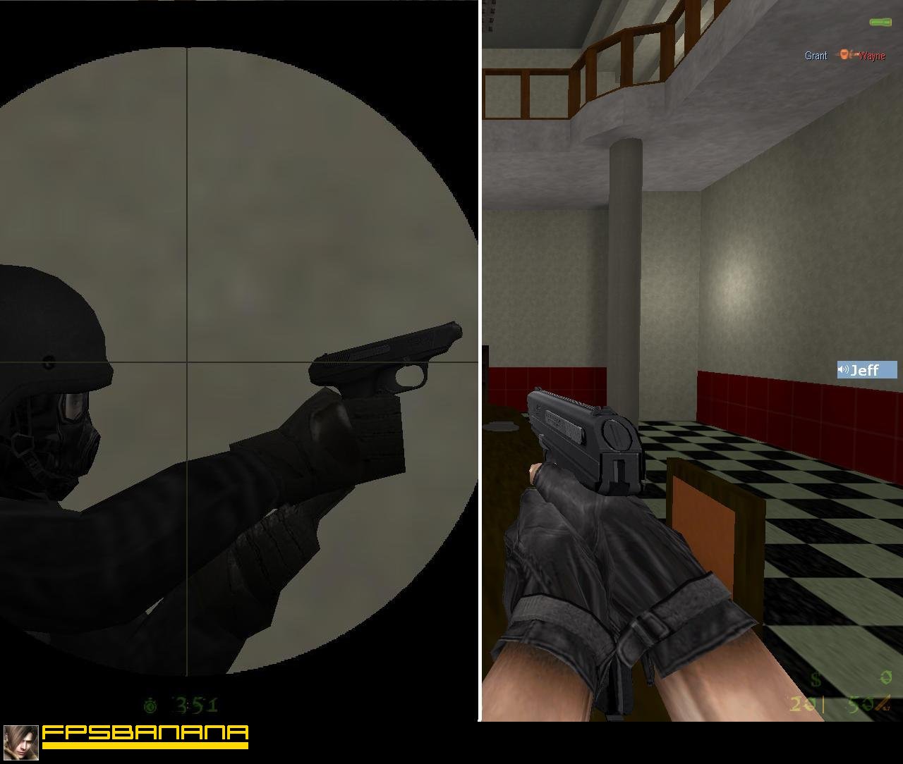 RE2 VP70 (3 anims) [Counter-Strike: Condition Zero] [Mods]