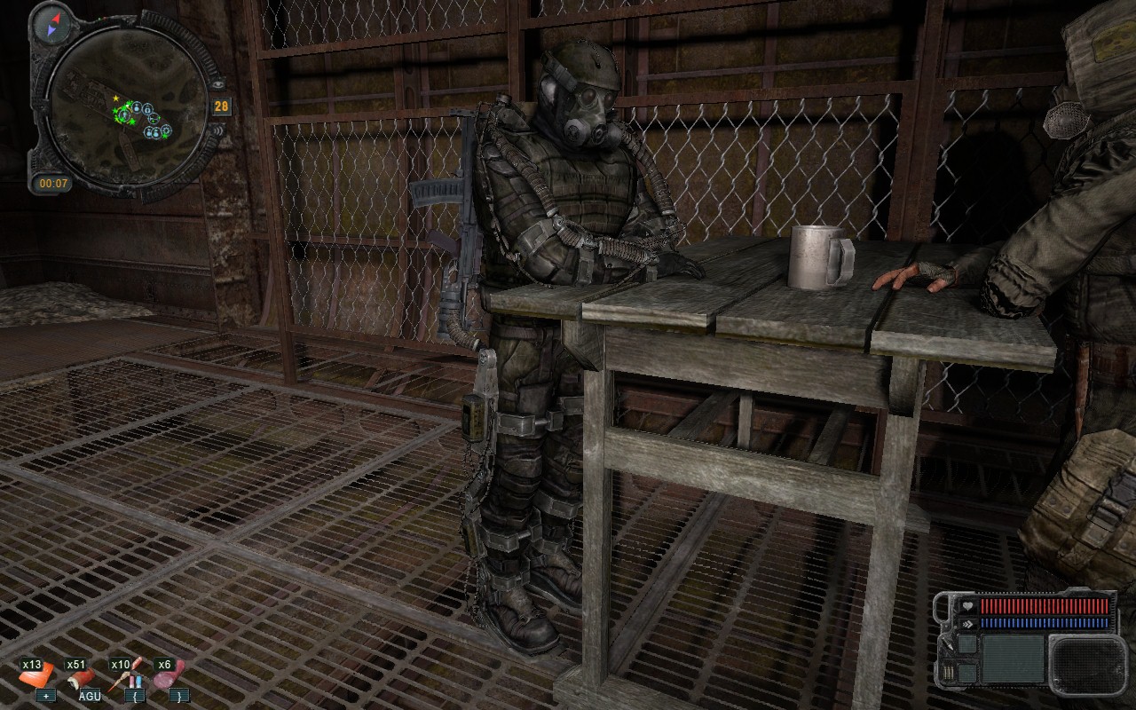 Loners green exoskeleton (SHoC,CS,CoP) Mod for S.T.A.L.K.E.R.: Shadow ...