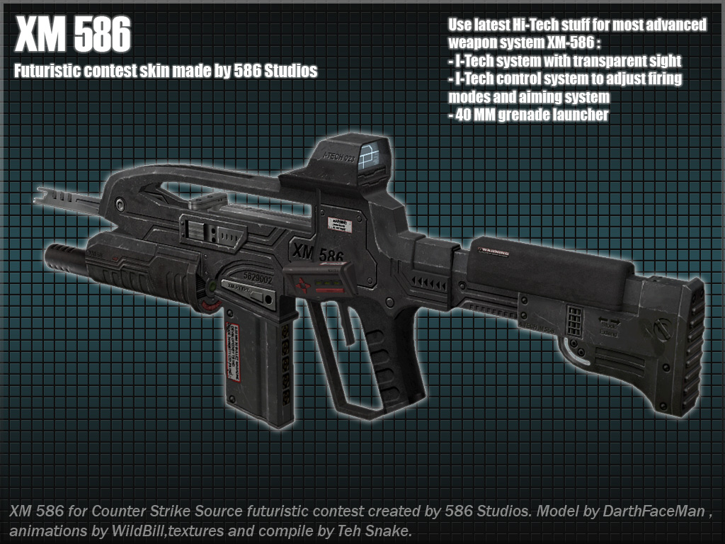 XM-586 Mod for Counter-Strike: Source | CS:S Mods