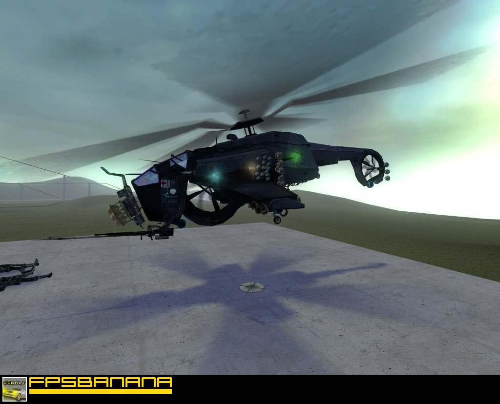 easy attack helicopter Mod for Garry's Mod 9 | GMod 9 Mods