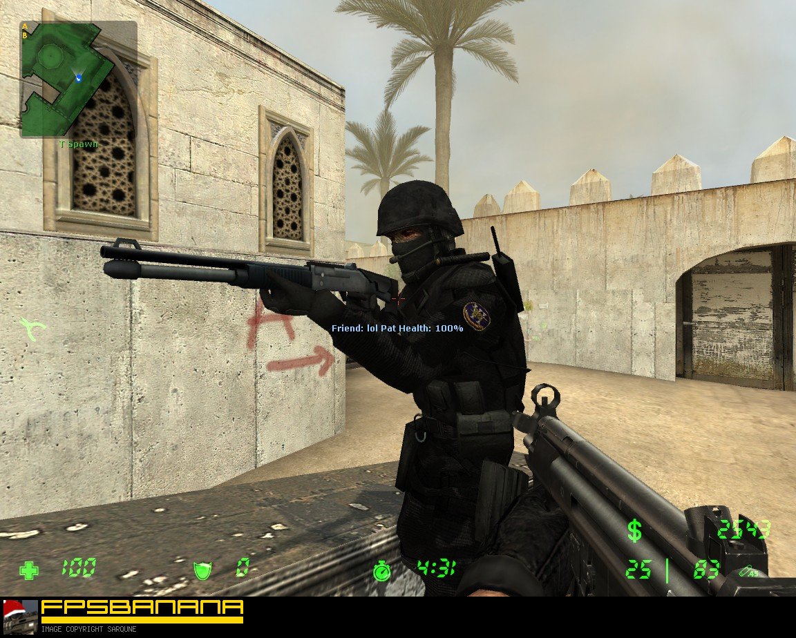 Ghost Camo Urban! Mod for Counter-Strike: Source | CS:S Mods