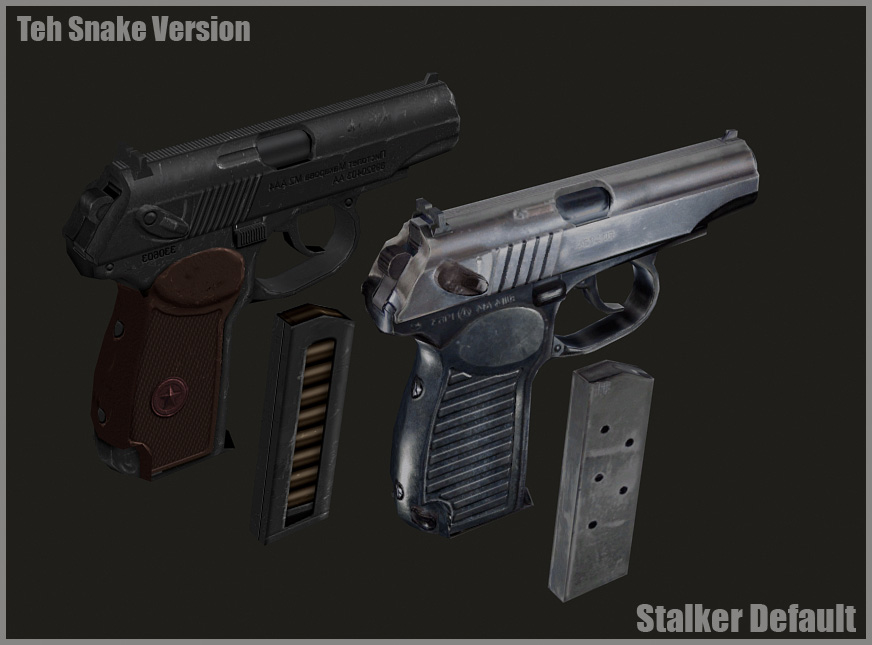 Makarov new retexture Mod for S.T.A.L.K.E.R.: Shadow of Chernobyl ...
