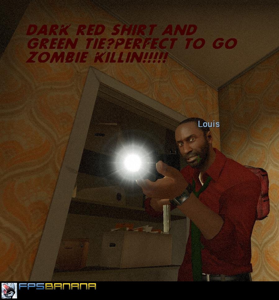Nice Dark Cool Louis Mod for Left 4 Dead | L4D Mods