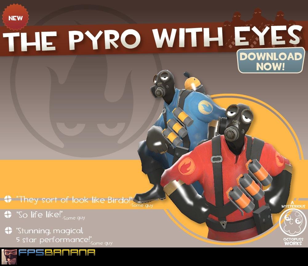 Pyro's Lazy Eyes Mod for Team Fortress 2 | TF2 Mods