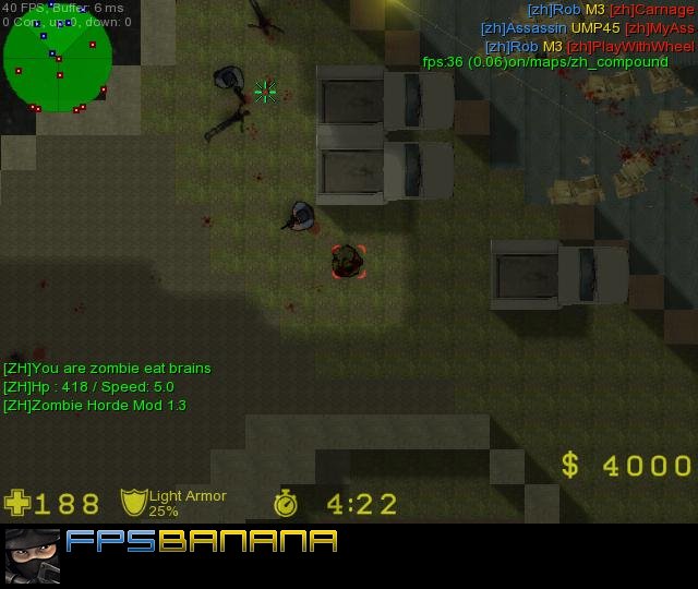 Zombie Classic [CS2D] [Mods]