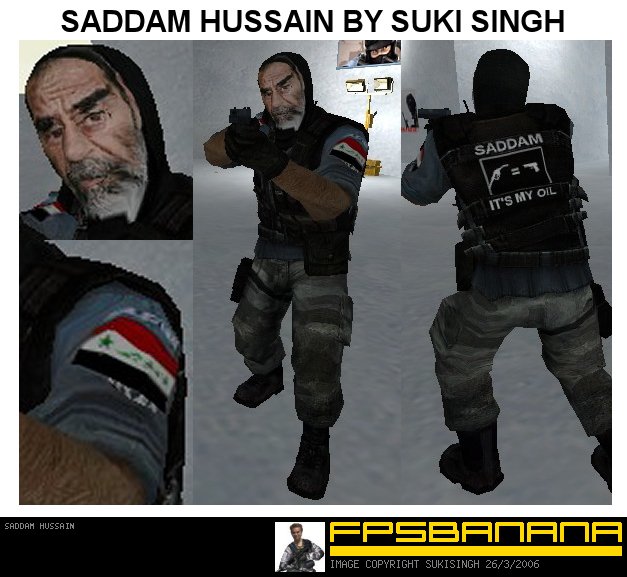 Minecraft Saddam Hussein Skin New Terrorist HD Bedrock Minecraft Skins