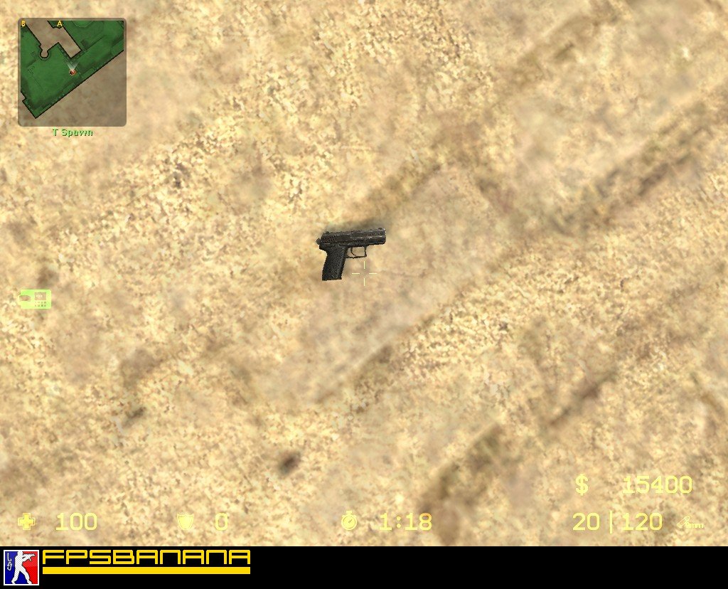 Uber USP-Compact - P228 [Counter-Strike: Source] [Mods]